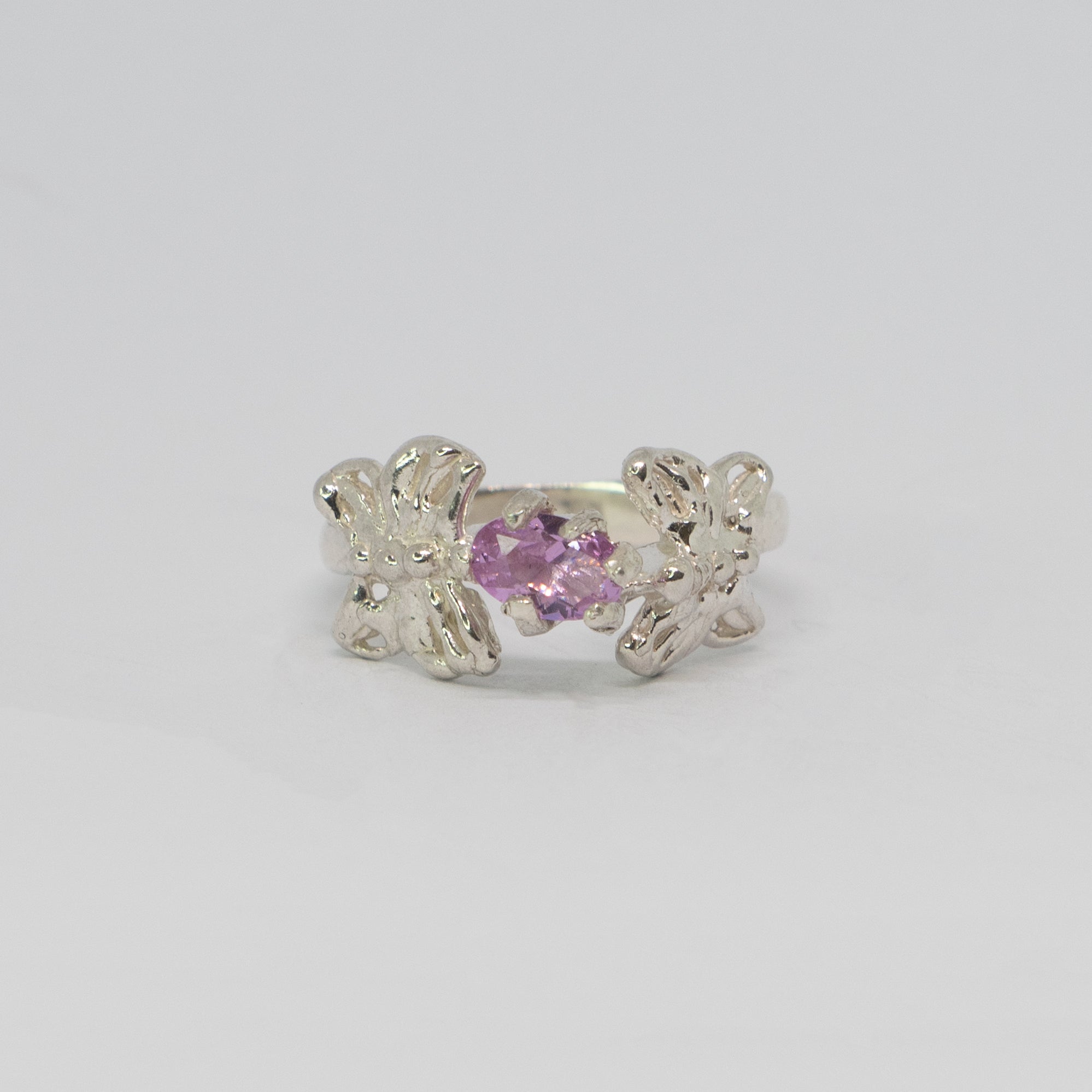 SGS Jewellery - Bespoke - Pink Butterfly Ring – Comune Gallery